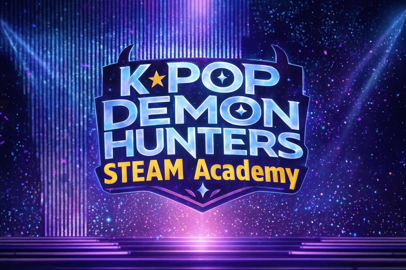 K-Pop Demon Hunters Academy Stage - Club SciKidz Maryland